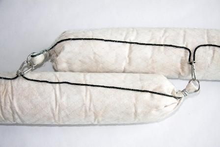 Boudin et coussin absorbants